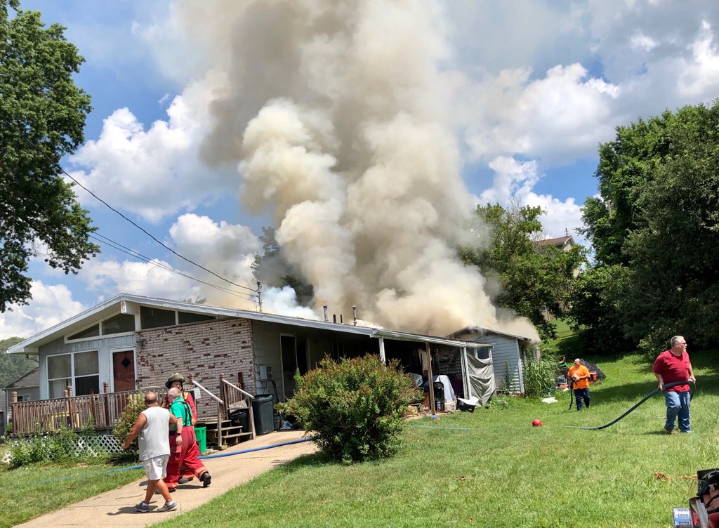 No one injured in Vienna house fire | News, Sports, Jobs - Marietta Times